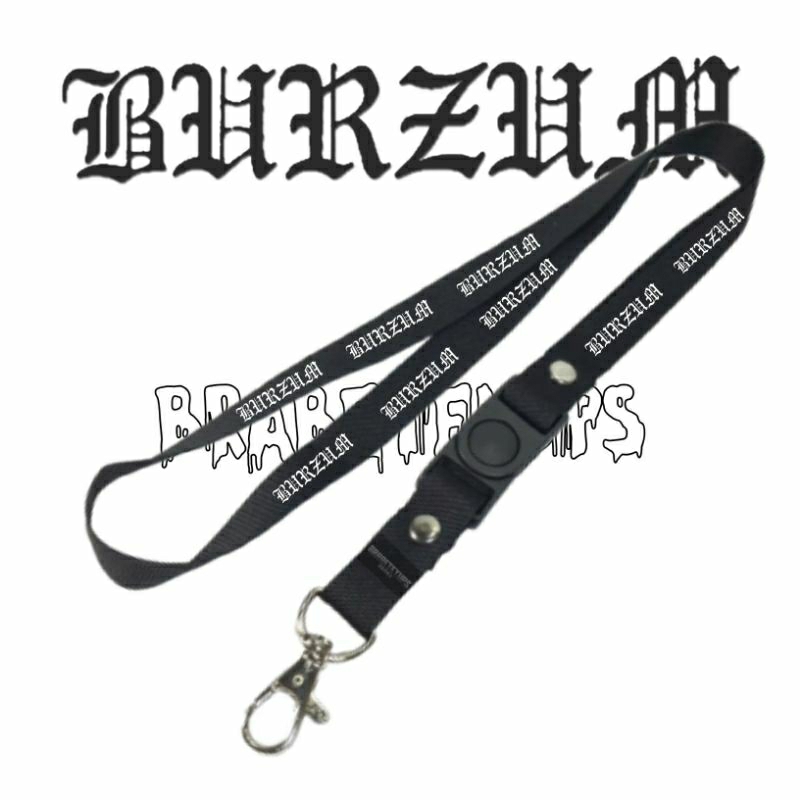 GANTUNGAN HITAM Burzum LANYARD / BAND LANYARD STRAP / ART LANYARD ...