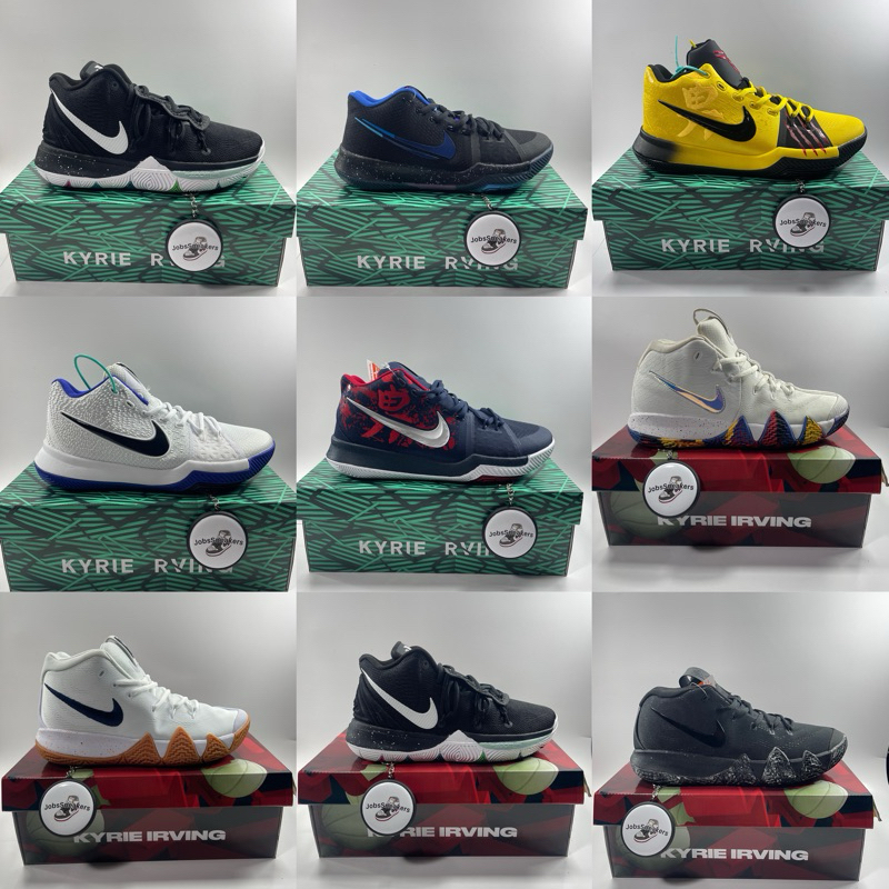Nike KYRIE 3 KYRIE IRVING 4 Bruce Lee Samurai Duke White | Shopee Malaysia