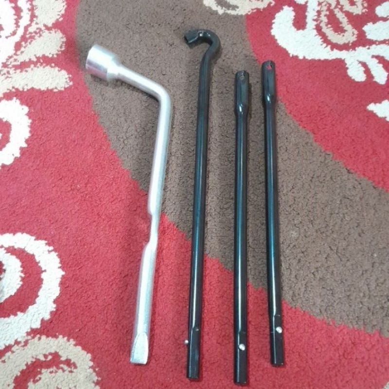 Tw21mm wheel lock package & jack rotation for the Fortuner-Innova ...