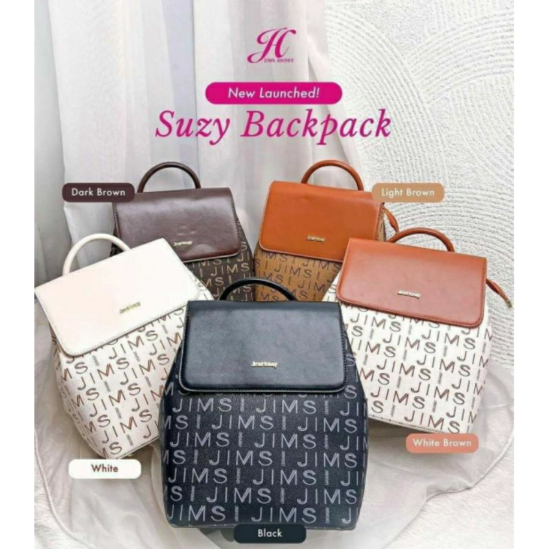 Jims HONEY SUZY BACKPACK Women's BACKPACK | Shopee Malaysia