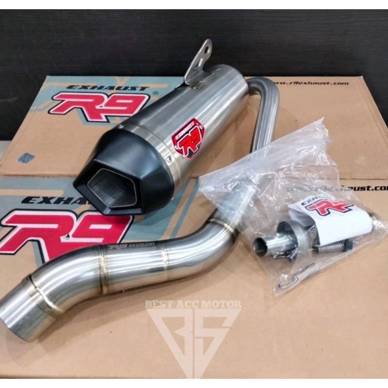 Original R9 NEW ALPHA ADV PCX NMAX EXHAUST | Shopee Malaysia