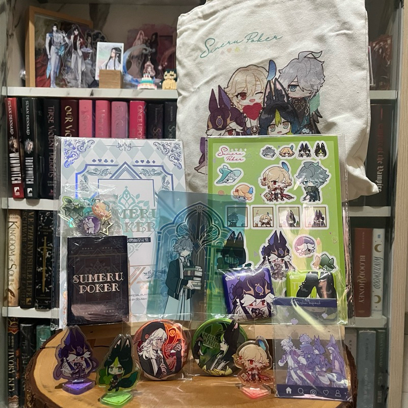 Sumeru Playing Card Set Book by ddungw Totebag Genshin Impact Alhaitham ...