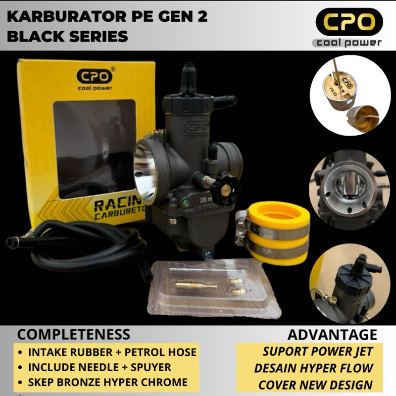 Carburetor CPO PE GEN 2 PE 24-26-28 30 CPO ORIGINAL COLL POWER Generation 2nd NEW | Shopee Malaysia