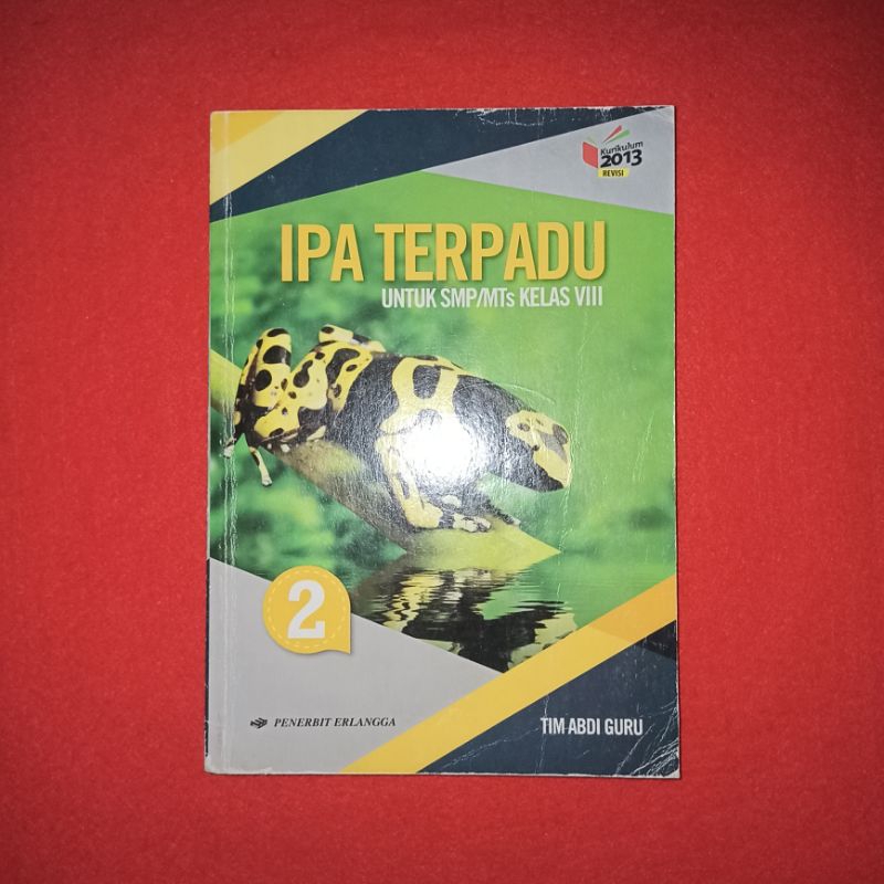 Integrated science textbook for middle school class 2 | Shopee Malaysia