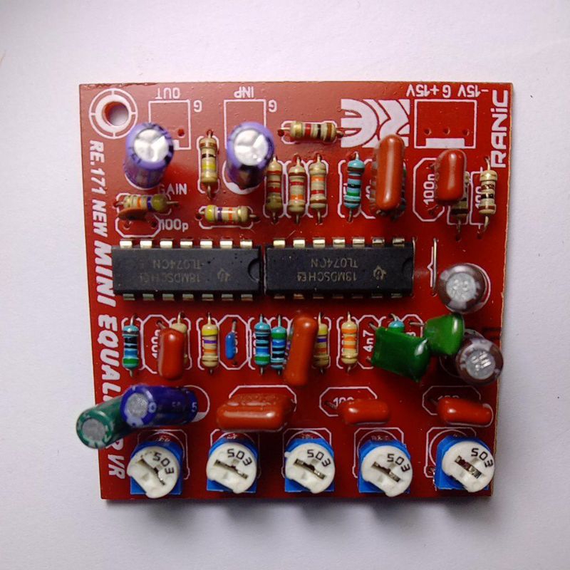 Pantomim Kit Mini Equalizer 5 channel mono trimpot | Shopee Malaysia