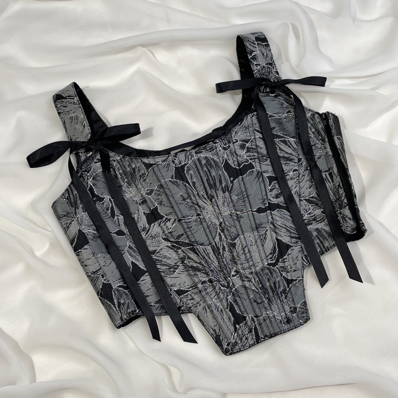 Isabella Seashell Corset Top - Kanona | Shopee Malaysia