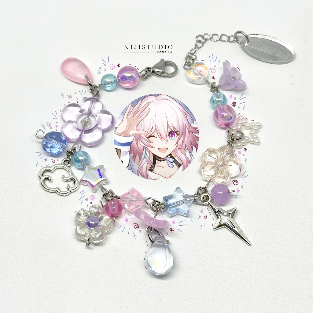 GANTUNGAN Arch 7th honkai star rail collection + ̊ance | Bracelet ...