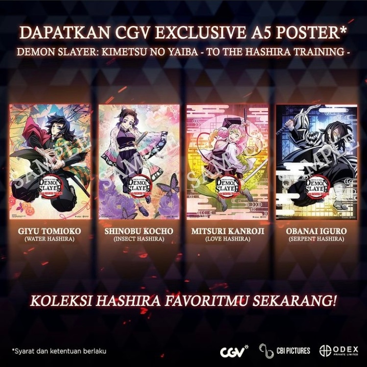Demon Slayer: Kimetsu No Yaiba - To the Hashira Training x CGV Official ...