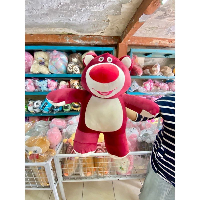 Lotso Bolster Doll Size 50cm SNI Quality Brandy miniso plush Material ...