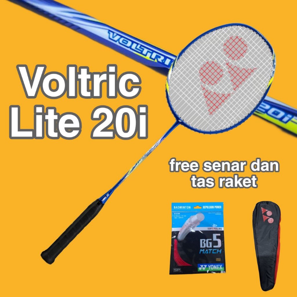 Yonex VOLTRIC LITE 20i BADMINTON RACKET - VOLTRIC LITE 25i ORIGINAL ...