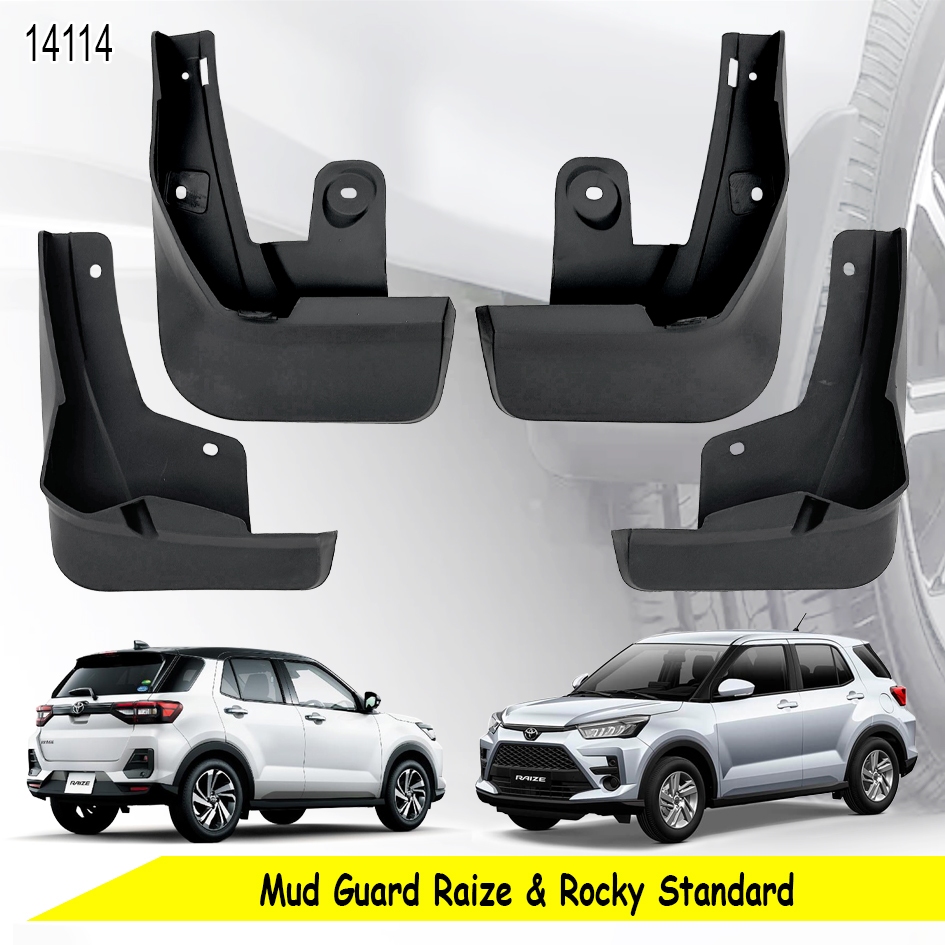 Toyota Raize Daihatsu Rocky Standard Mudguard Rubber Retainer | Shopee ...