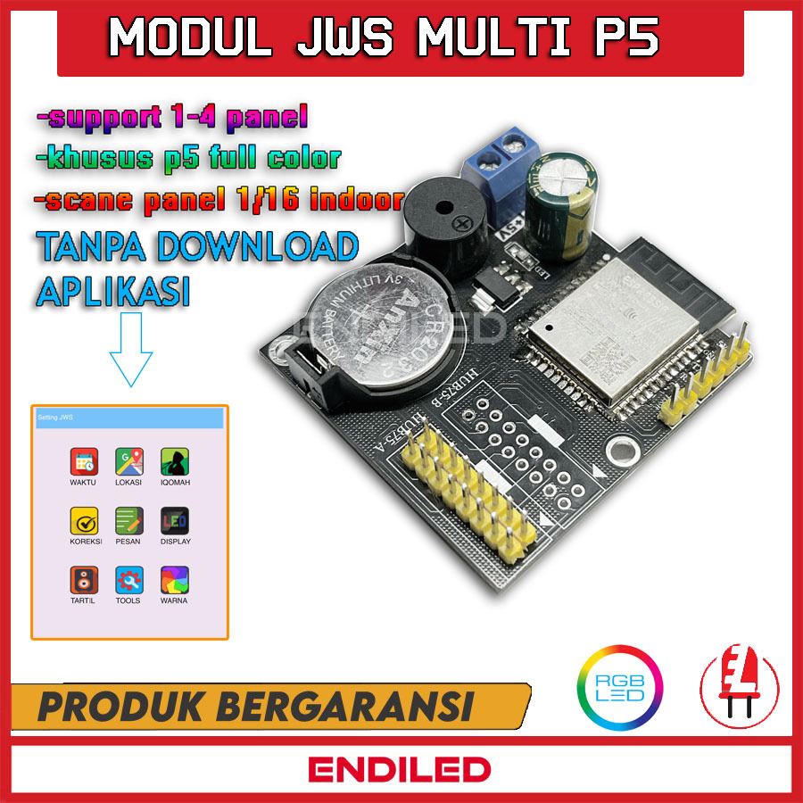 Jws WIFI P5 MULTI PANEL CONTROLLER MODULE | Shopee Malaysia