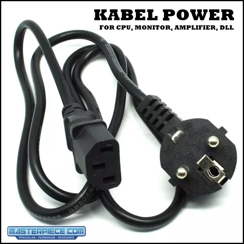 Power Cable PC MONITOR CPU Computer POWER SUPPLY | Shopee Malaysia