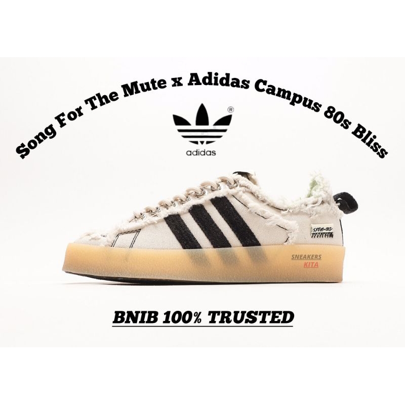 [COLLAB] Adidas Campus 80s Bliss x Song For The Mute ID4818 Shoes 100% ...