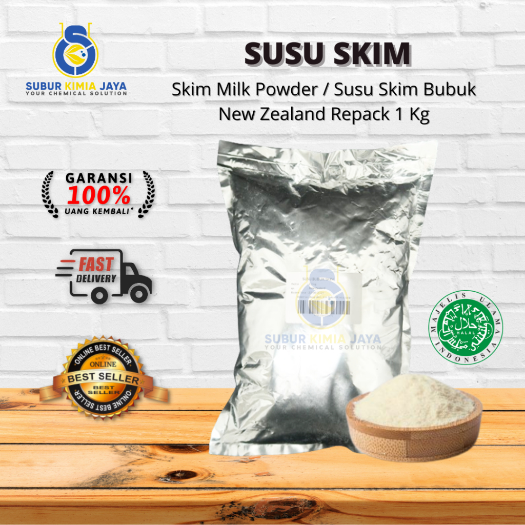 Skim Milk / Newzealand Milk Powder / Skim Milk Powder 1 Kg | Shopee ...