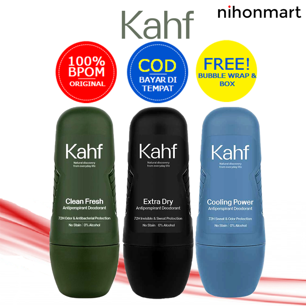 Kahf Antiperspirant Deodorant Roll On 45ml | Shopee Malaysia