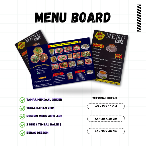 Custom Menu Board | Shopee Malaysia