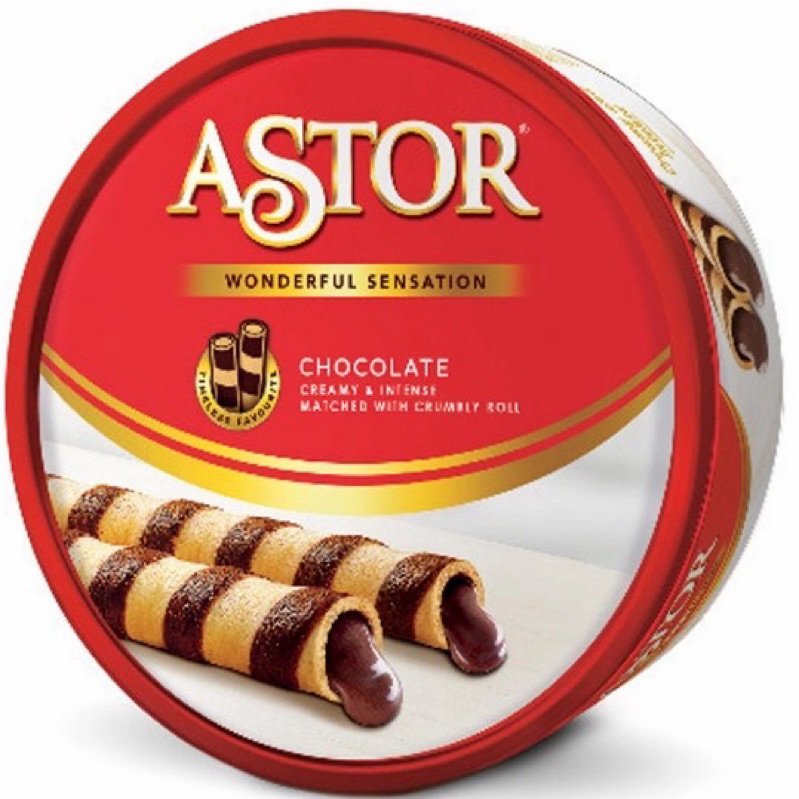 Astor Wafer Stick Chocolate 156gr & 330gr | Shopee Malaysia