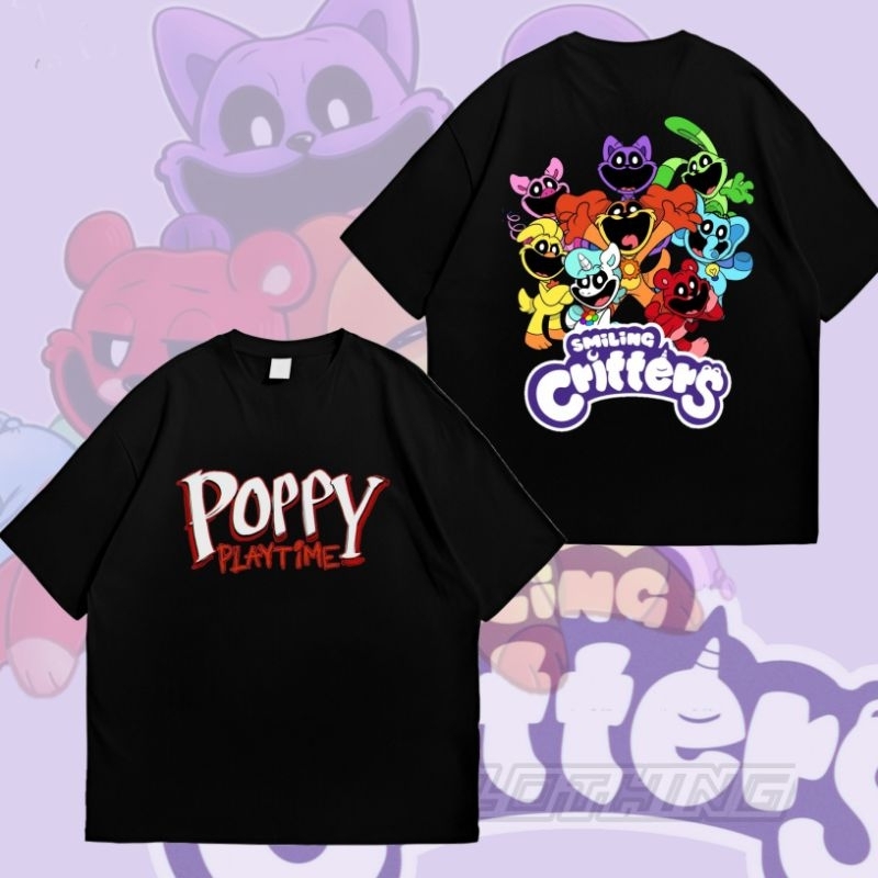 Kaos Tshirt Kids Clothes Smiling Critters Poppy Playtime All Character ...