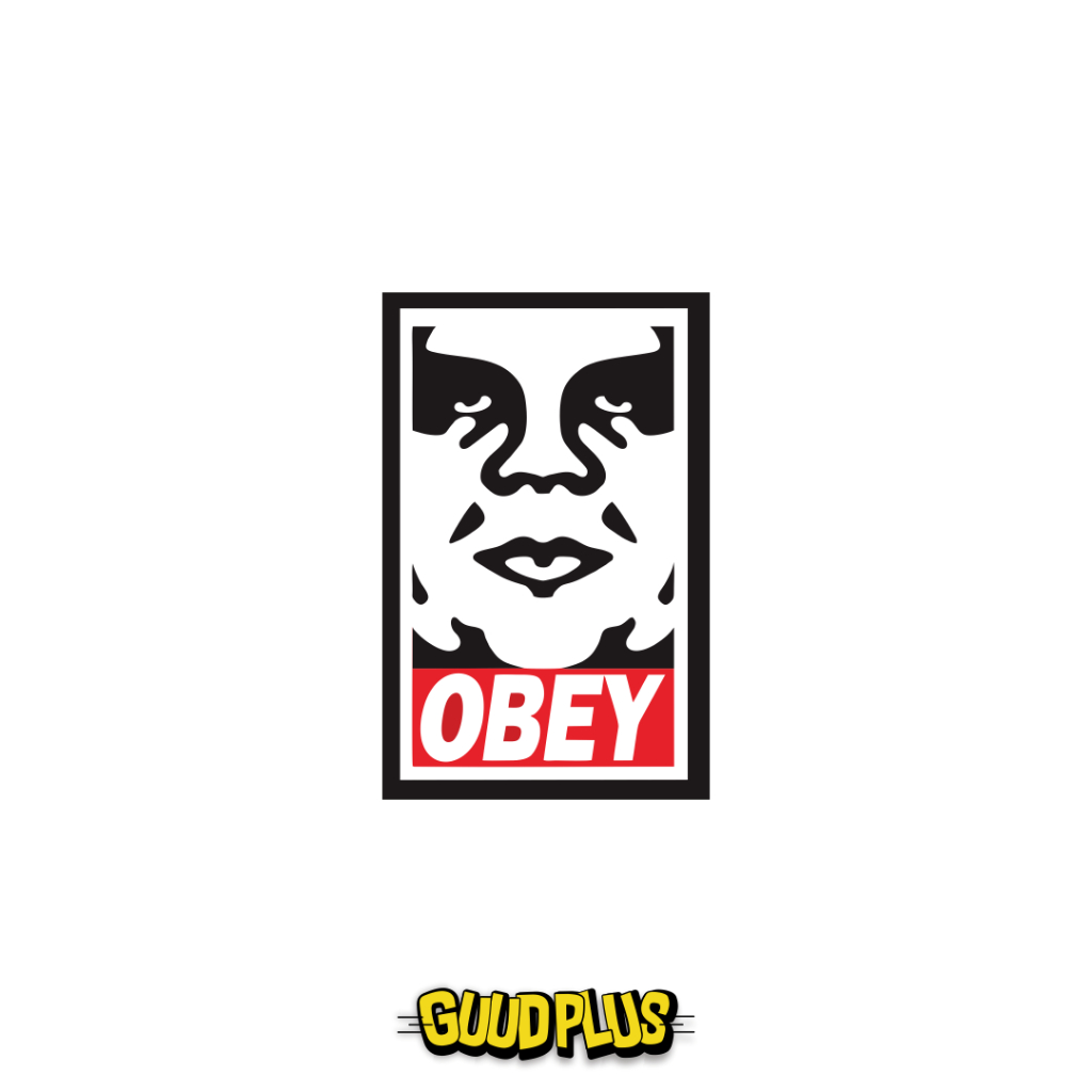 Distro Brand Stickers • Obey Stickers | Shopee Malaysia