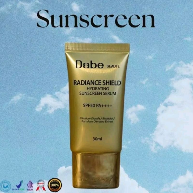 Dabe Beaute Sunscreen Radiance Shield Hydrating Sunscreen Serum SPF50 ...