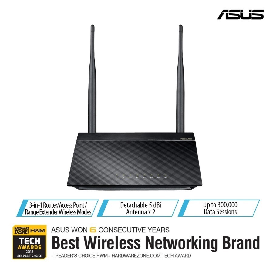 Asus RT-N12+ N300 WiFi Router / Repeater / Access Point | Shopee Malaysia