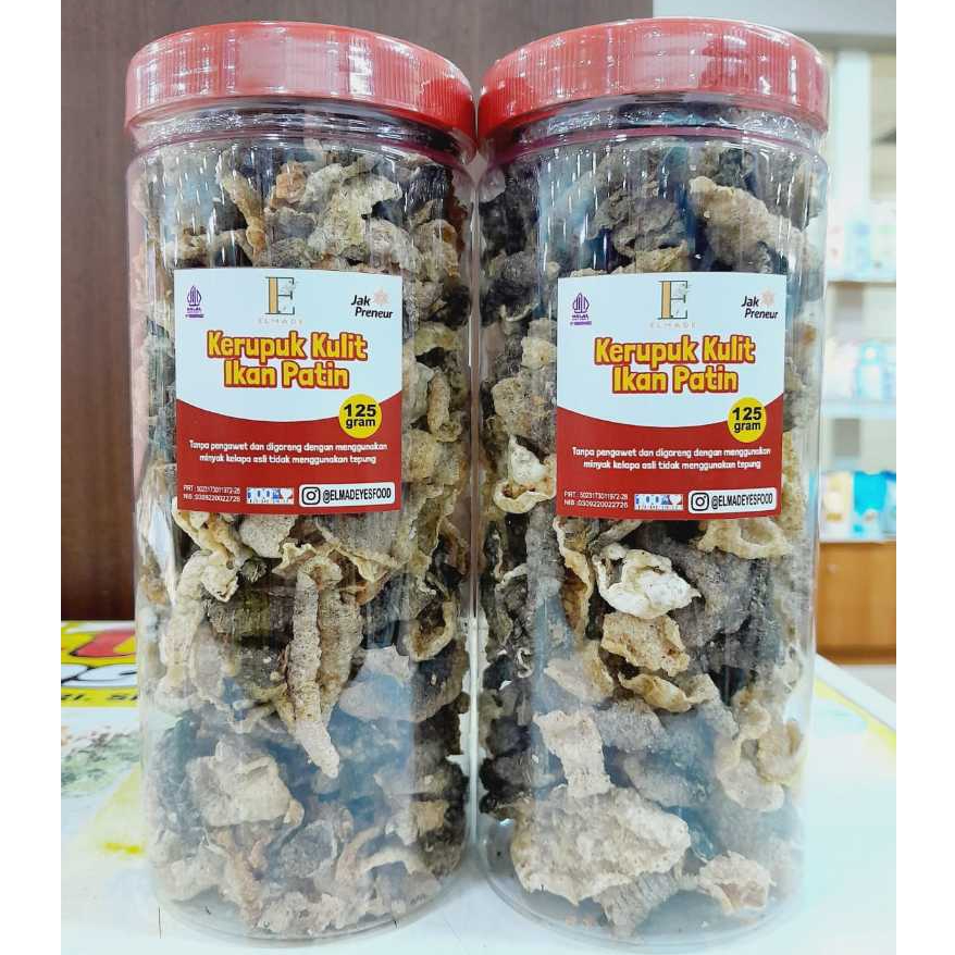 [HALAL] Elmade Patin Fish Skin Crackers 125gr/delicious & Savory ...