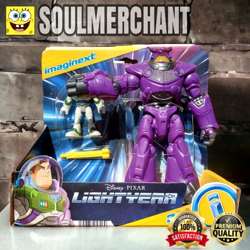 Imaginext LIGHTYEAR BATTLE BLAST ZURG - DISNEY PIXAR BUZZ LIGHTYEAR ...