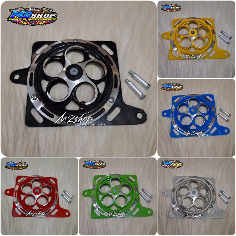 RADIATOR COVER SET SPINNER ROTATING HONDA VARIO 160 PCX 160 ADV 160 ...