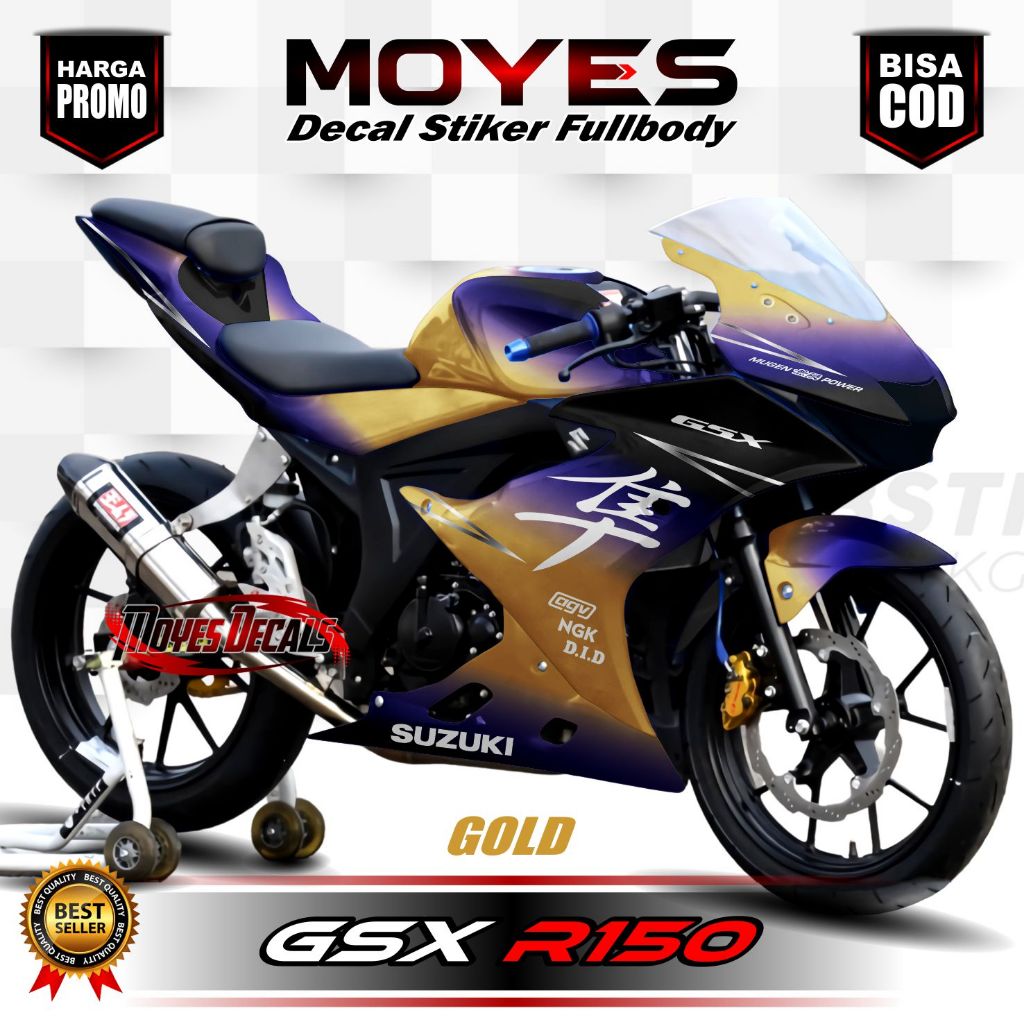 NEWEST Decal Gsx R150 Full Body Sticker Gsx R150 Full Body Decal Gsx ...