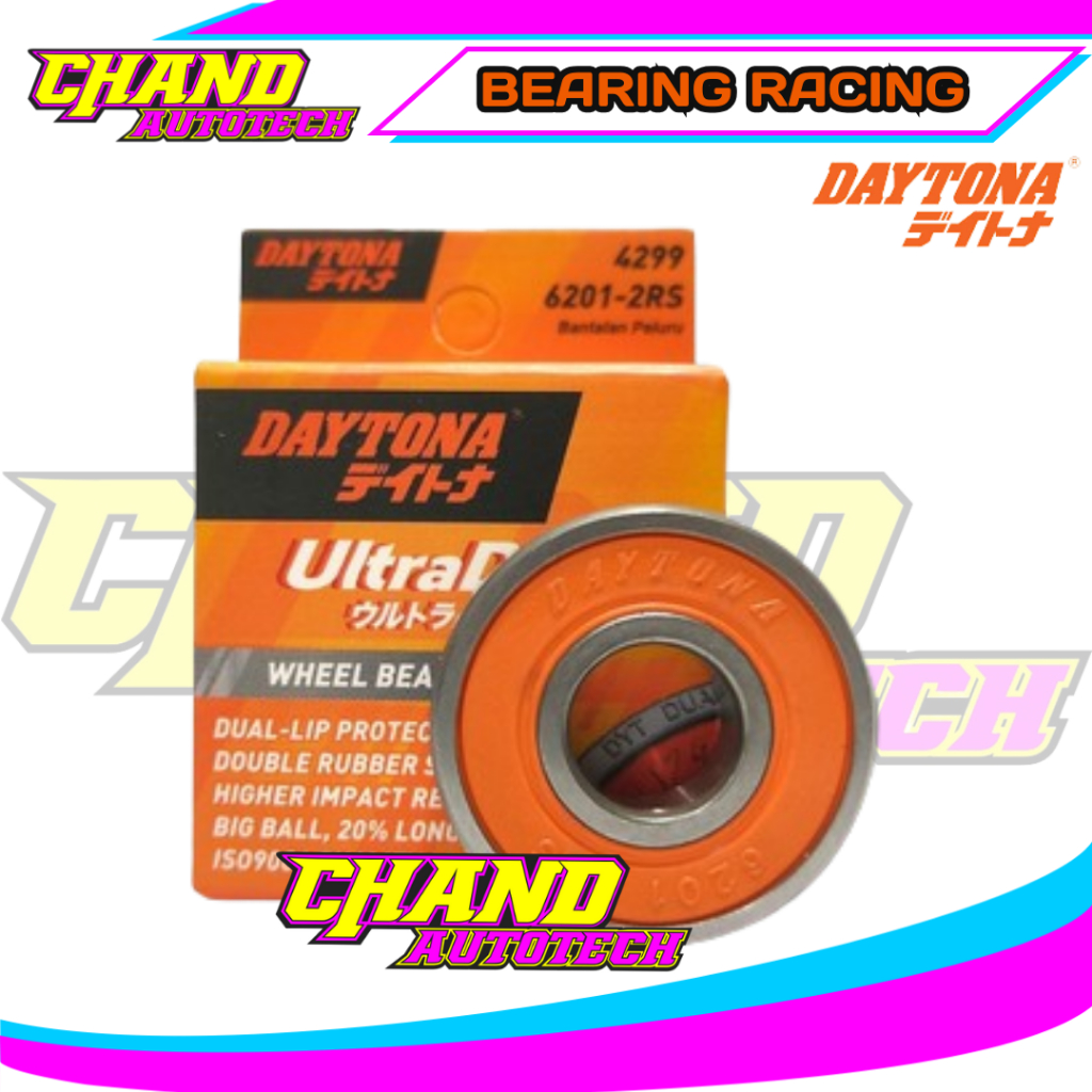 Bearing 6201 Racing Daytona Klaher Front Wheel Beat Vario Genio Pcx Adv ...