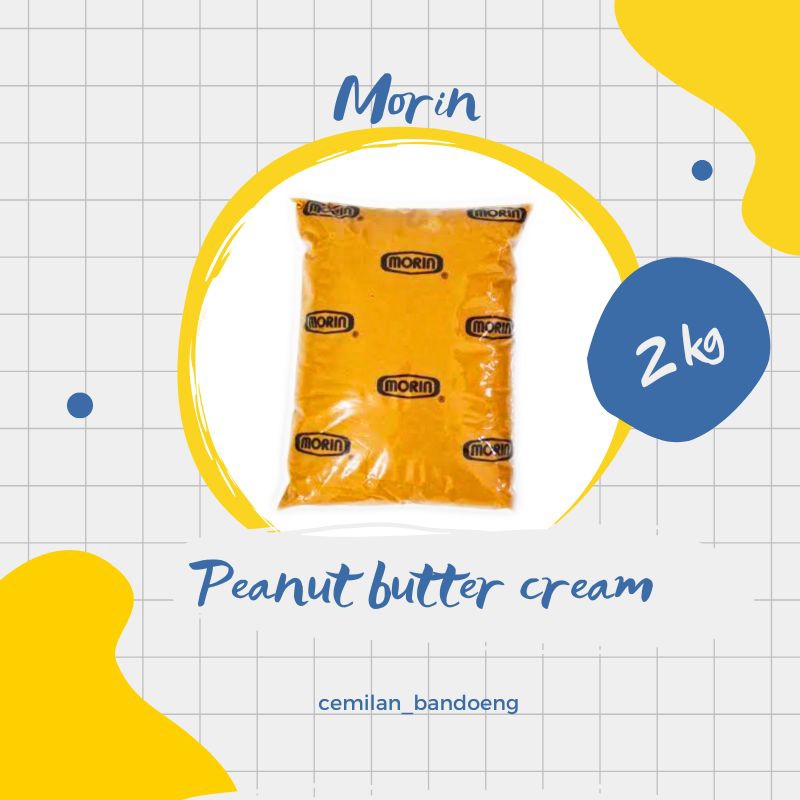 Morin peanut butter cream peanut butter cream 2kg Pack | Shopee Malaysia