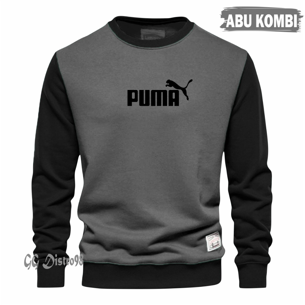 New Crewneck KOMBI Sweater Distro Men Premium Thick Fleece Material ...
