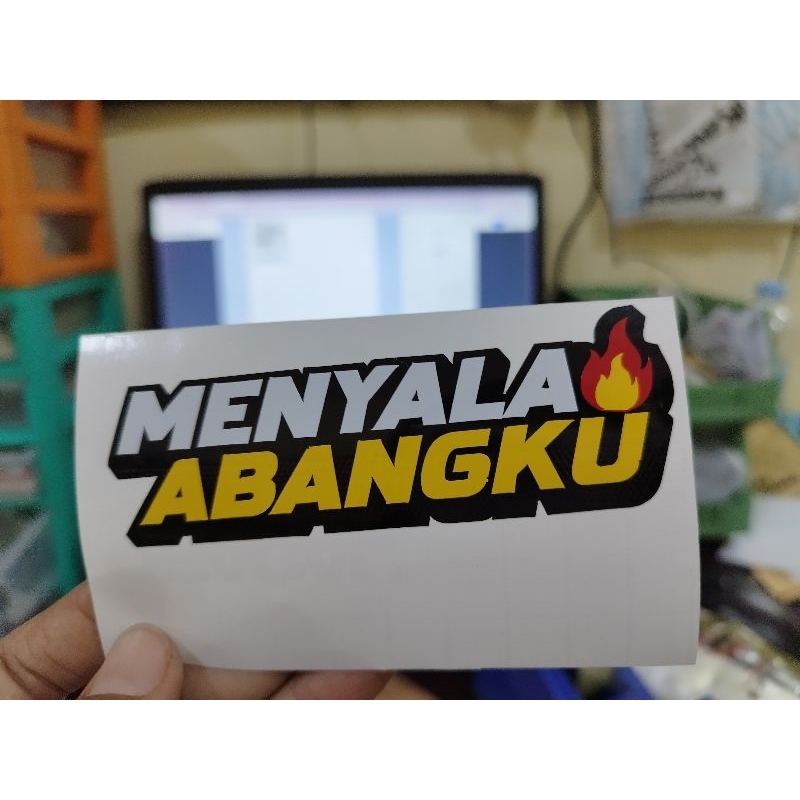 Cutting Sticker Sticker My Brother Lights Up Sticker | Shopee Malaysia