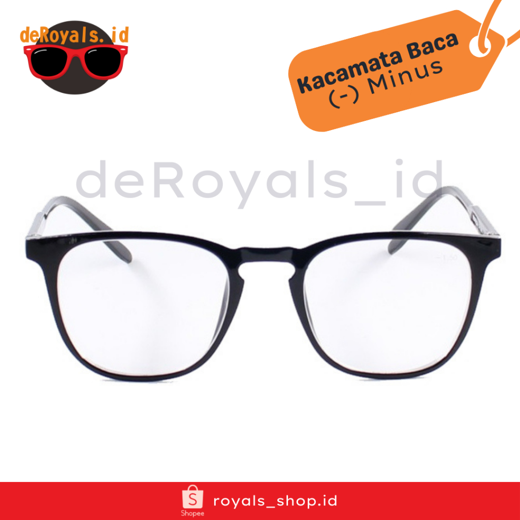 Minus (-) Reading Glasses For Men/Women 3005 | Shopee Malaysia