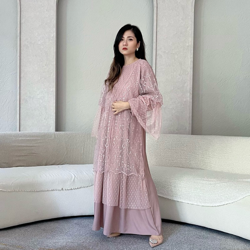 Julia dress | Brocade dress | Eid dress | Eid Clothes | Outer dress | Shopee Malaysia
