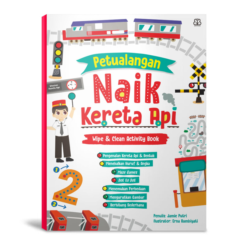 [Library Range] Train Ride Adventure, Train Book, Children's Activity ...