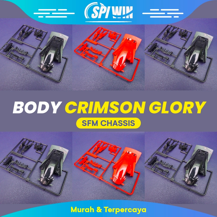 Body Tamiya Crimson Glory SFM Chassis | Shopee Malaysia