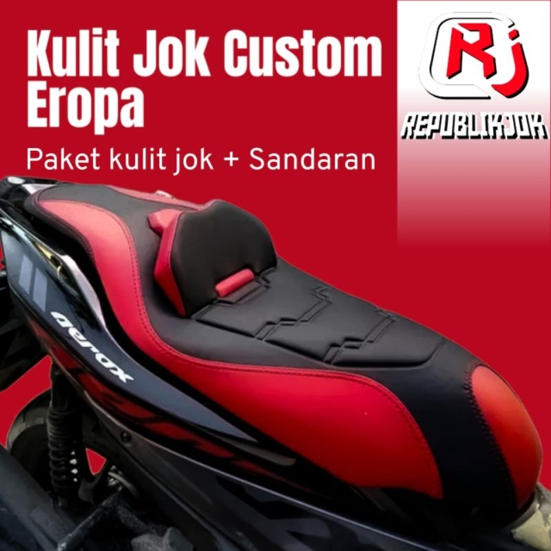 Leather Seats Nmax, Aerox, Pcx, Vario Custom European Backrest ...