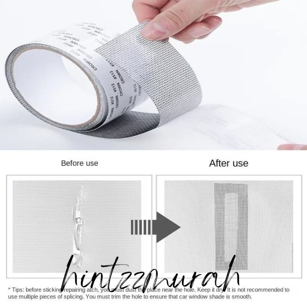 Insect Repellent Mosquito Wire Duct Tape 2 Meter Mosquito Net Wire Hole ...