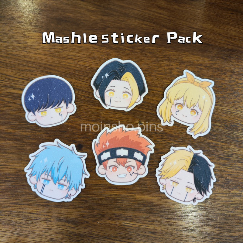 Mashle Sticker Pack Fanmerch Anime | Shopee Malaysia