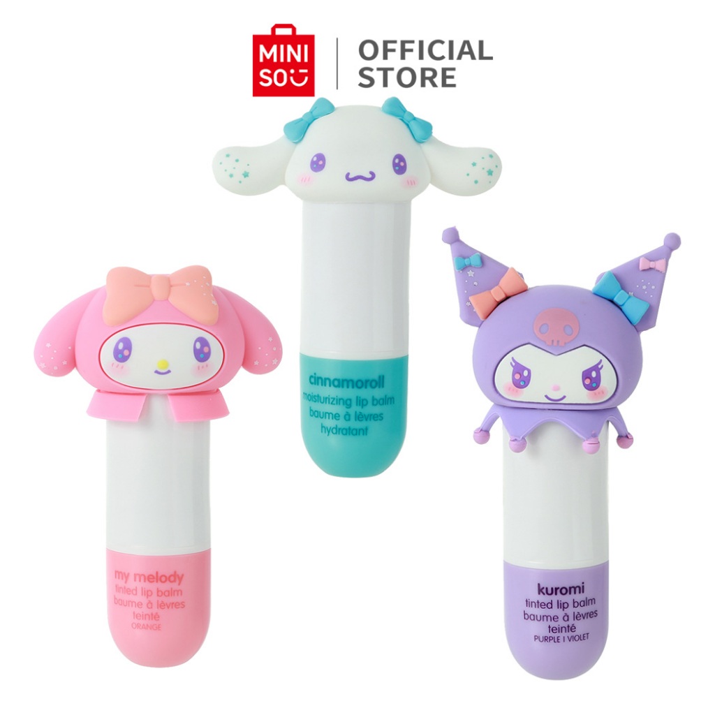 MINISO X SANRIO Moisturizing Lip Balm Moisturizing Lip Balm Colored Lip ...