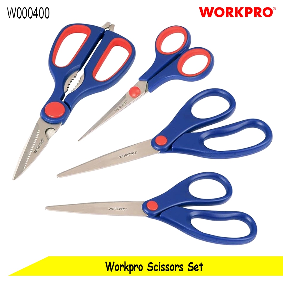 W000400 Scissors Set Scissors Set Scissors Set Stainless Steel Blades ...