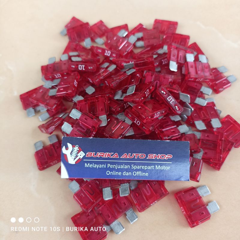 Dx-fuse BLADE DX-LARGE PLUG FUSE 10A ORIGINAL DX FUSE BLADE | Shopee ...
