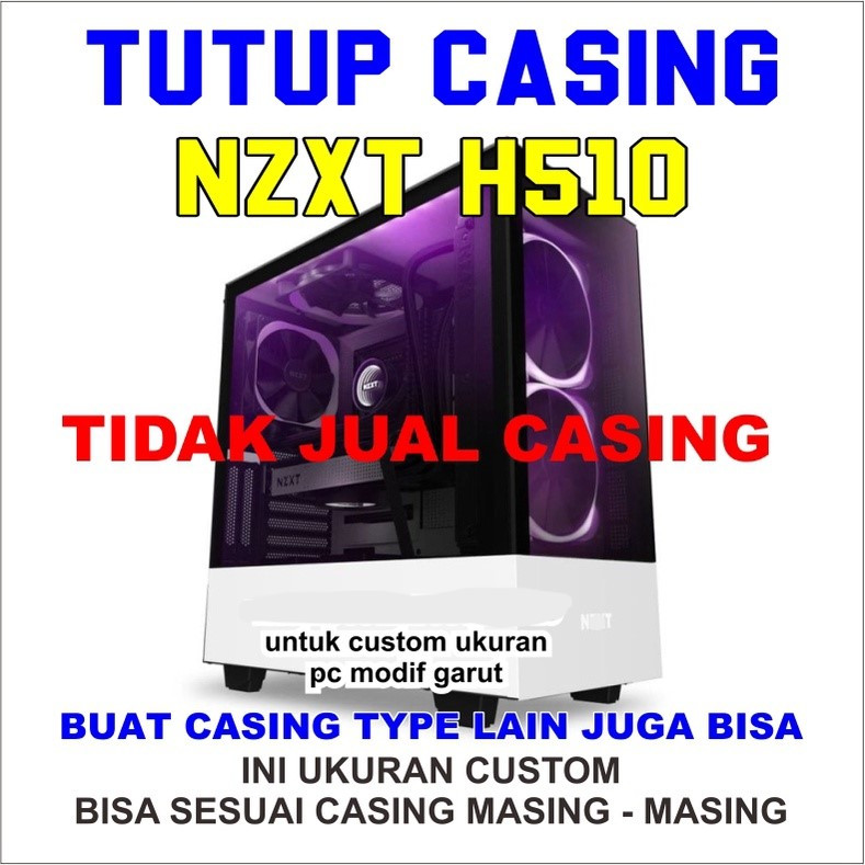 SIDE PANEL NZXT H510 COVER ONLY | Shopee Malaysia