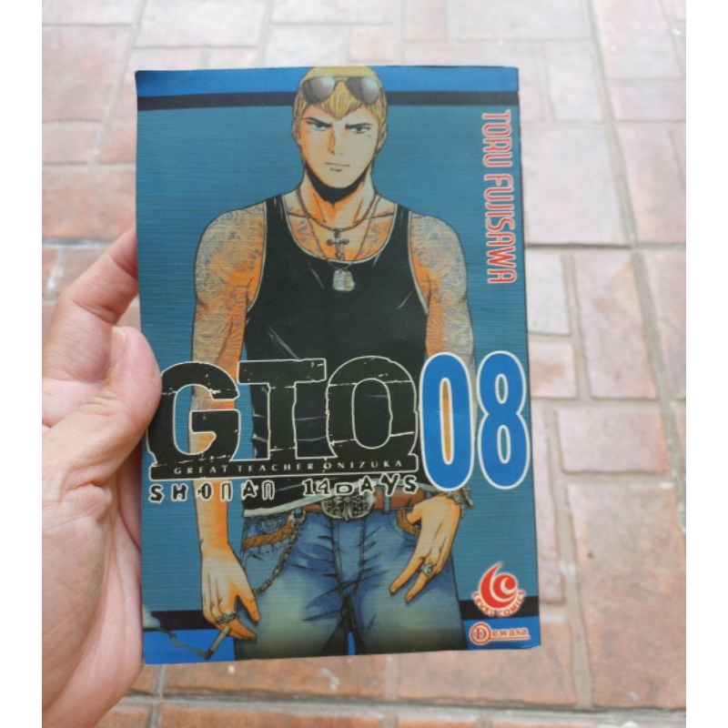 COMIC BOOK GTO SHOWN 14DAYS VOL.08 PRELOVED USED LEVEL COMIC RATING ...