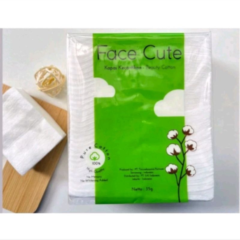 Facial cotton - Cute Face Beauty cotton | Shopee Malaysia