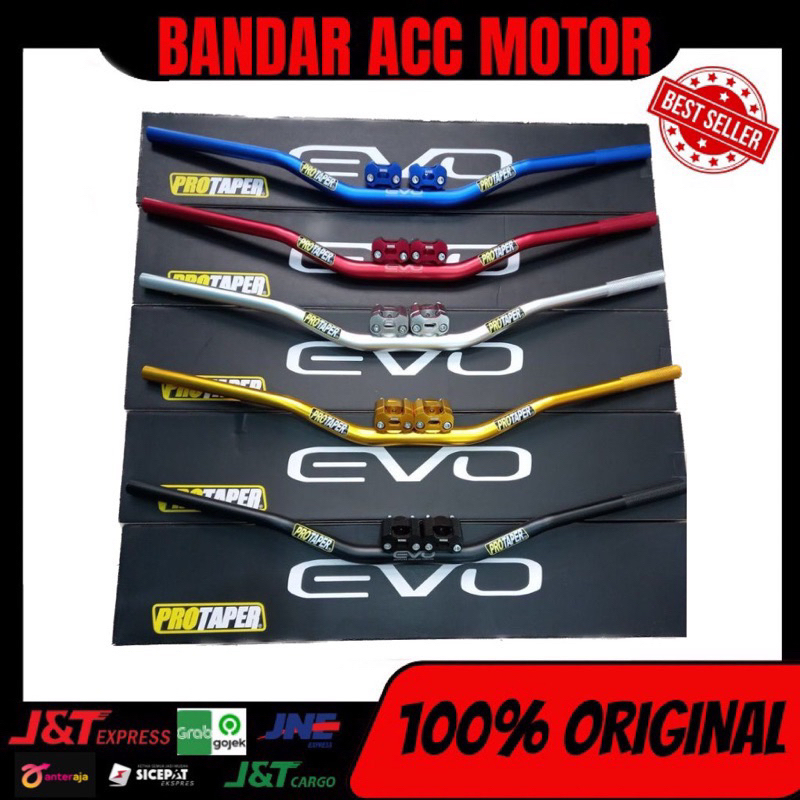 PROTAPER HANDLEBAR EVO LOW PRO TAPER SUPER LOW PLUS RAISER KLX / TRAIL ...