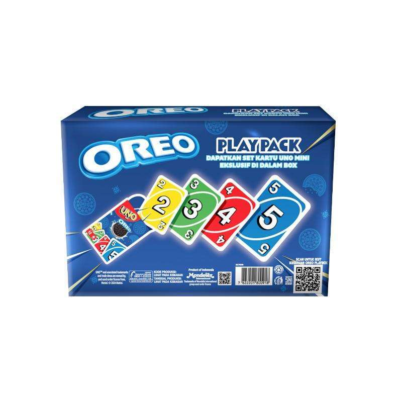 Oreo Play Pack UNO Snack Box 358.8/324 gr - Free UNO Exp Des 2024 Card ...