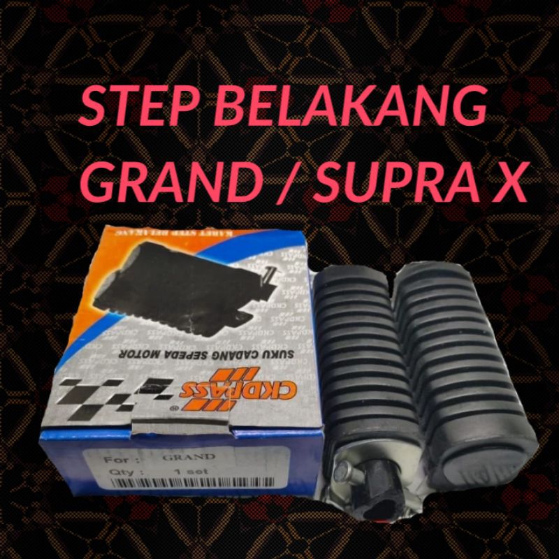 Grand Rear STEP Or PNP SUPRA X,SUPRA FIT, CKDPAS Brand | Shopee Malaysia